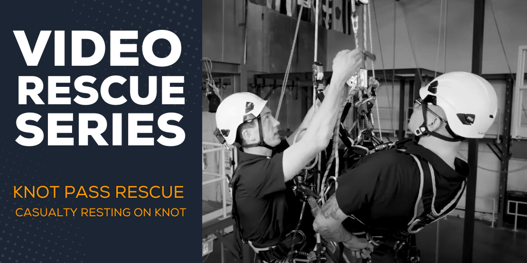 Rescue Series Knot Pass Rescue Casualty Resting On Knot